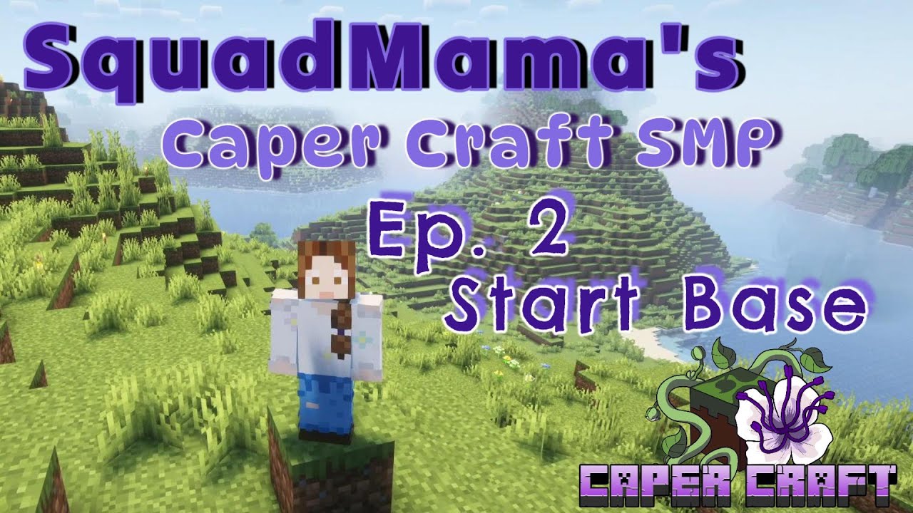 Caper Craft Ep 2 - Starter Base - YouTube