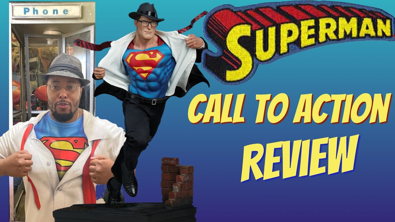 SUPERMAN Call to Action Premium format by Sideshow| HStats Collectibles ...