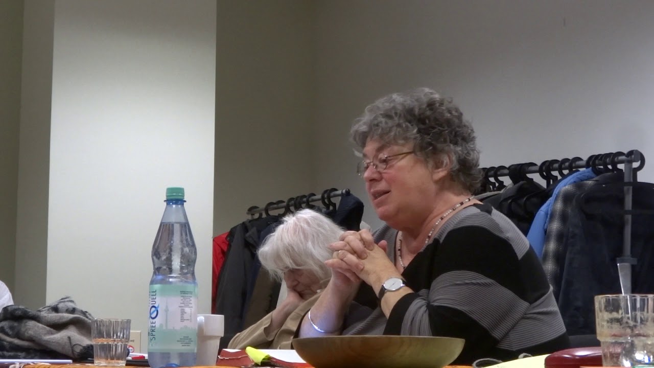 Renate Wind: Christliche Friedenskonferenz 2018 (1) - YouTube