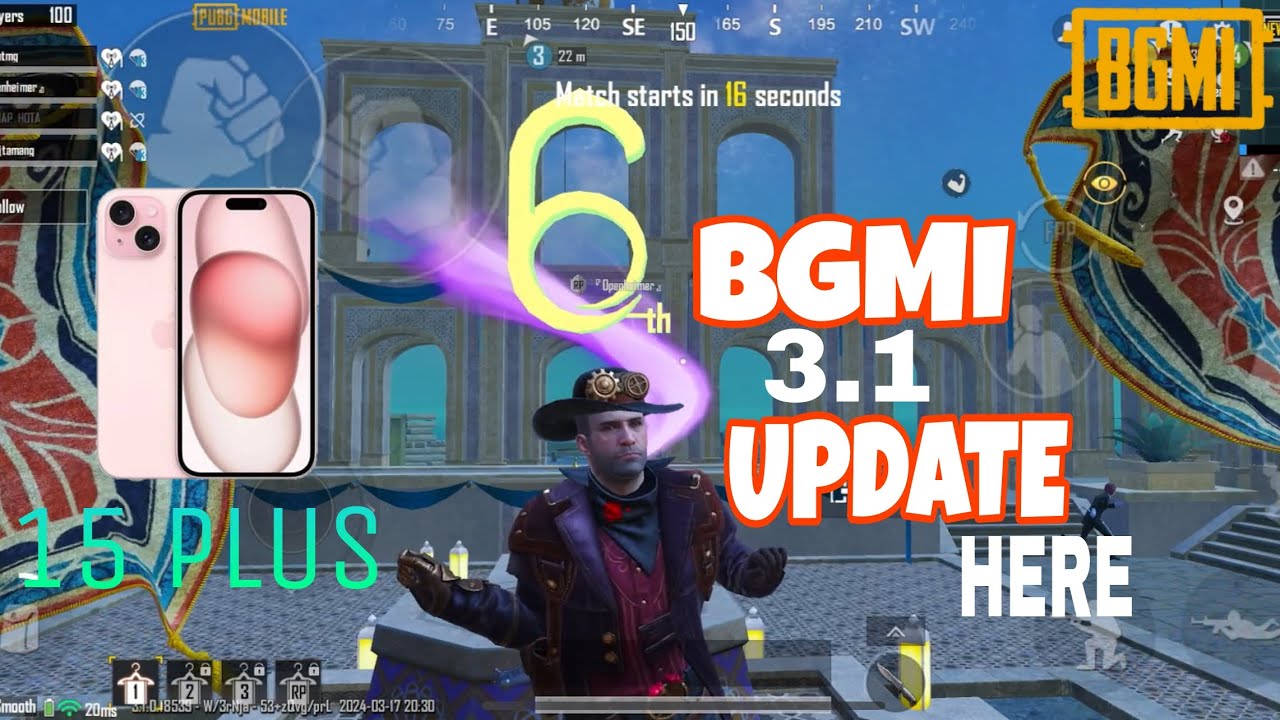 BGMI NEW UPDATE IS HERE | BGMI/PUBG NEW UPDATE RELEASE | BGMI 3.1 ...