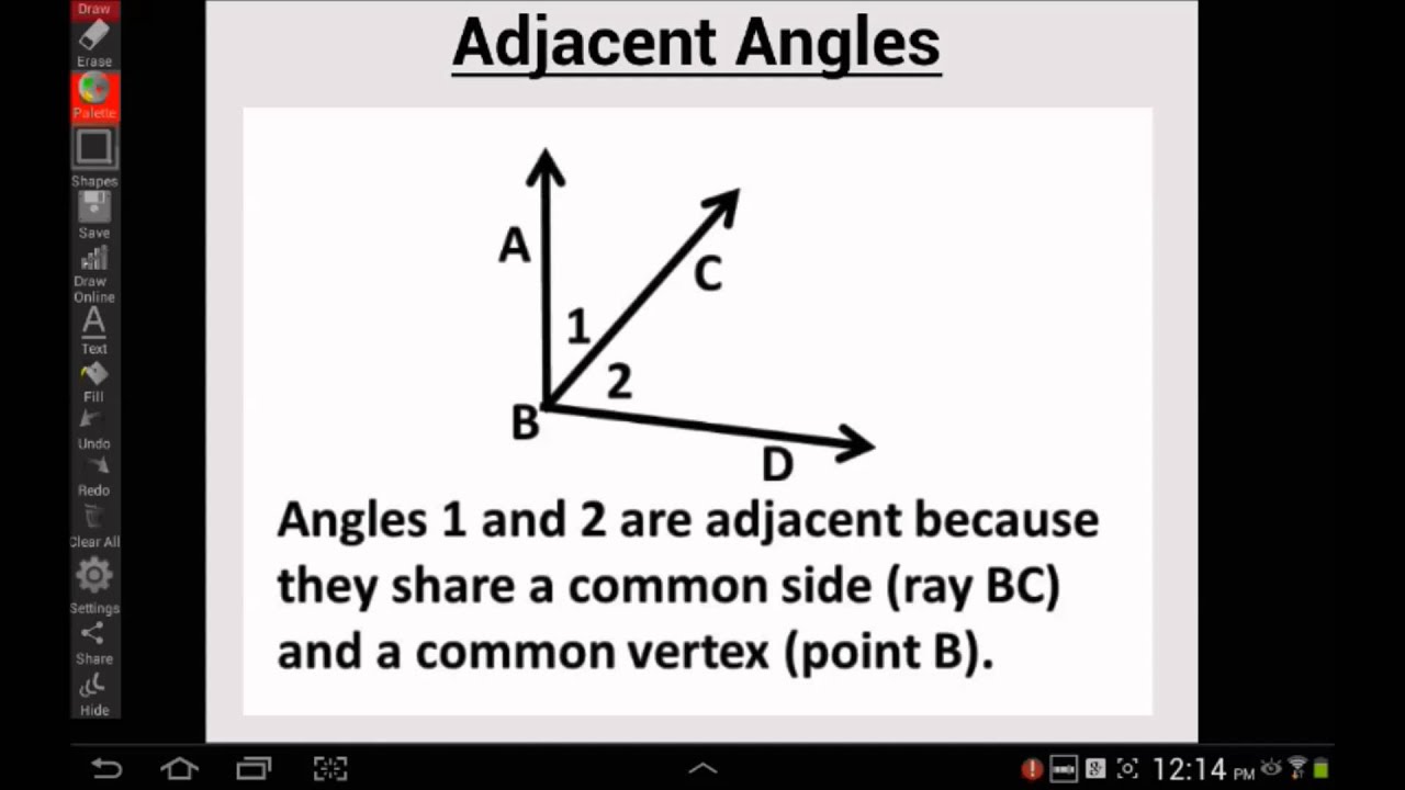Geometry Topics angles - YouTube