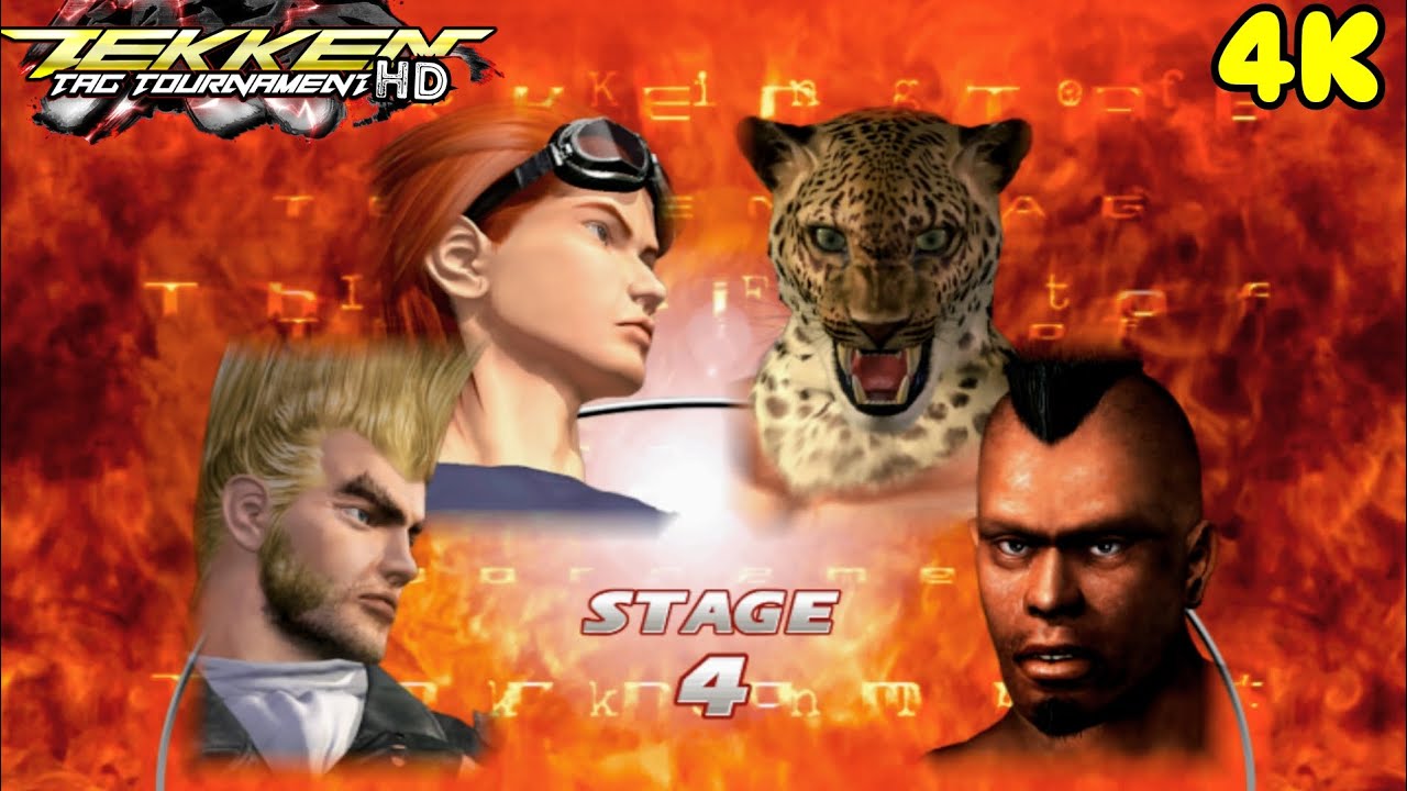 Tekken Tag Tournament HD || Hwoarang and Paul Gameplay in 4K Quality🔥 ...