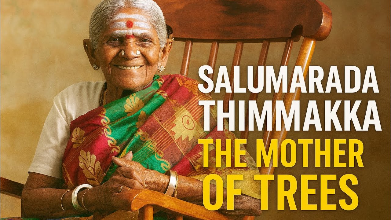 🌿 Salumarada Thimmakka – The Mother of Trees | A Tribute to an Indian ...