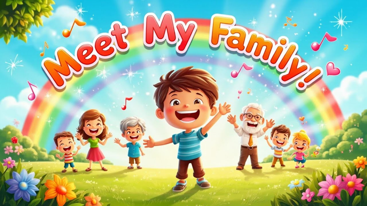 Meet My Family | Fun Learning Song About Family Members for Kids! - YouTube