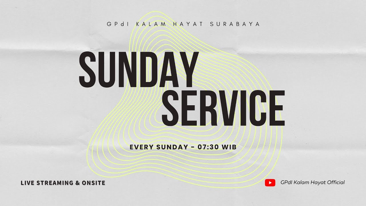 Sunday Service - Surat 1 Timotius Pasal 4 Nubuat Kemurtadan (4 ...