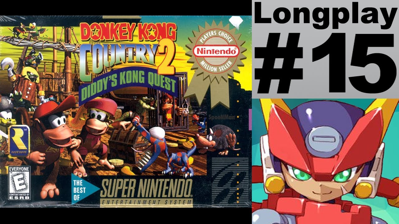 RockaPete Longplay: #15 Donkey Kong Country 2 Diddy's Kong Quest (1080 ...