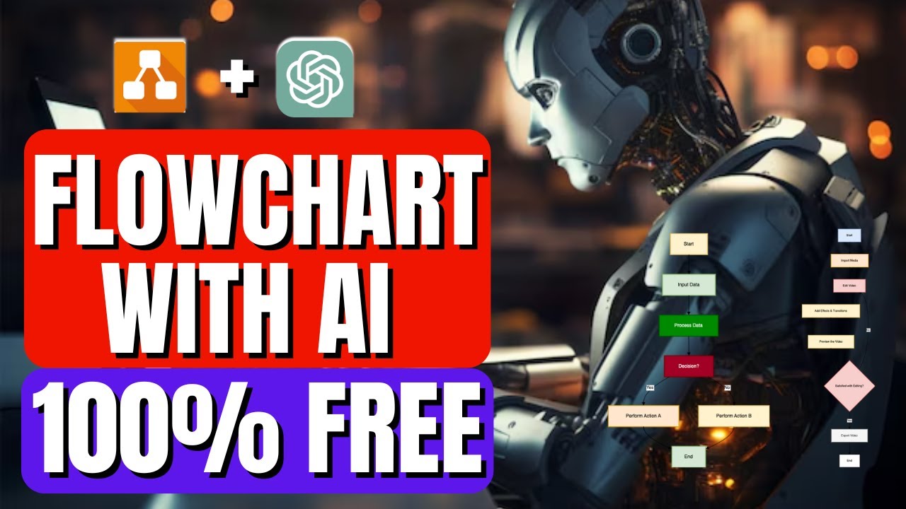 Create Flowchart with AI free - YouTube