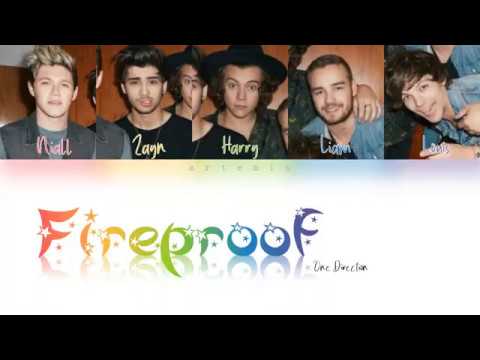 One Direction - Fireproof (Color Coded Lyrics) - YouTube