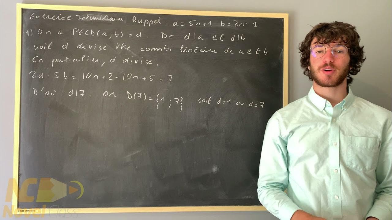 Calculer le PGCD - Maths expertes Terminale - YouTube