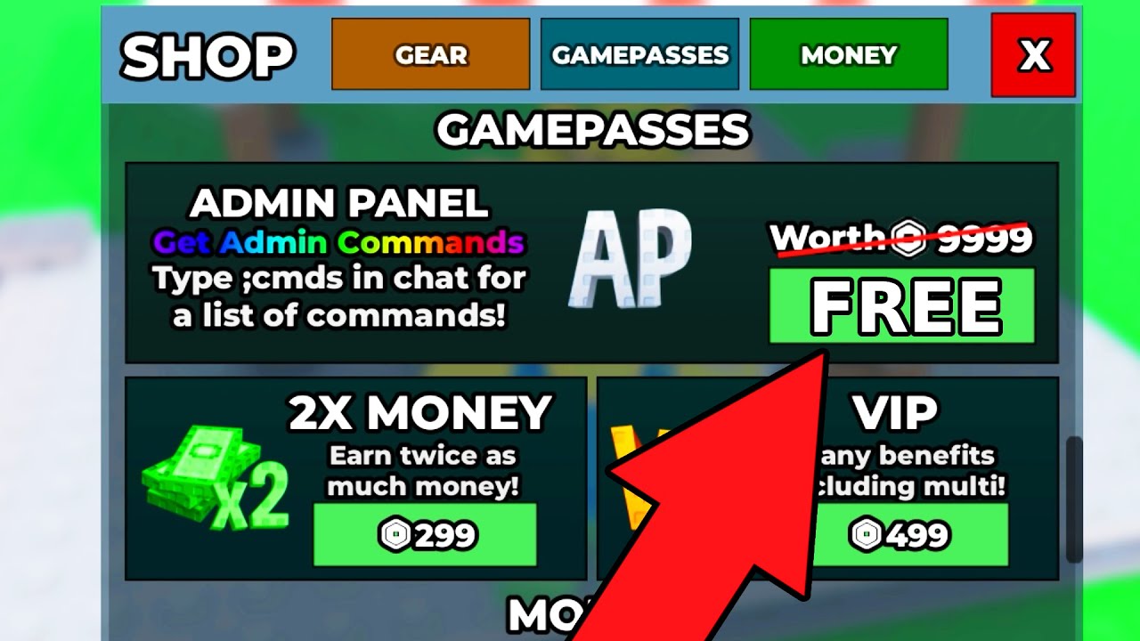 How to Get Admin Panel For Free in Roblox Steal a Brainrot - YouTube