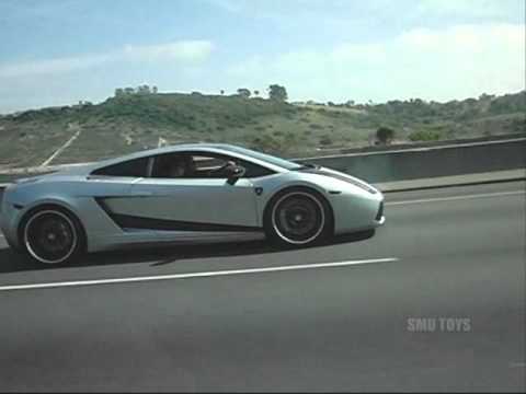 Lamborghini Gallardo "Speeding" Slow Motion - YouTube