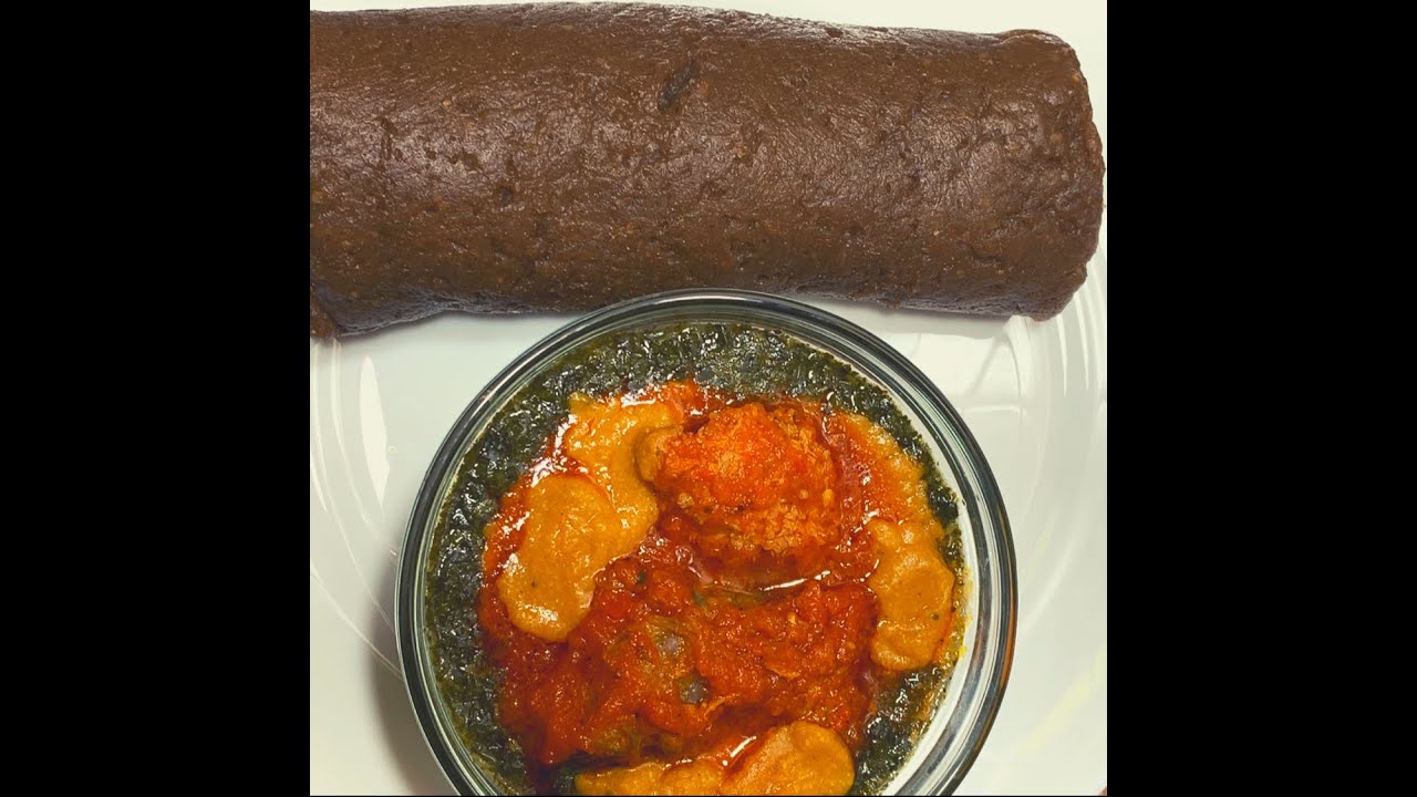 HOW TO MAKE EWEDU(JUTE MALLOW) AND GBEGIRI SOUP - YouTube