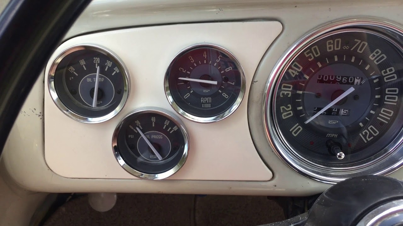 New ISP West gauges and overheating... - YouTube