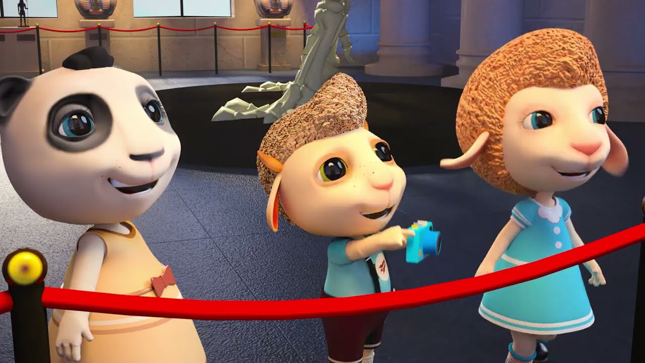 Police Officer Chasing Ghosts in the Dark | Funny Cartoon for Kids ...