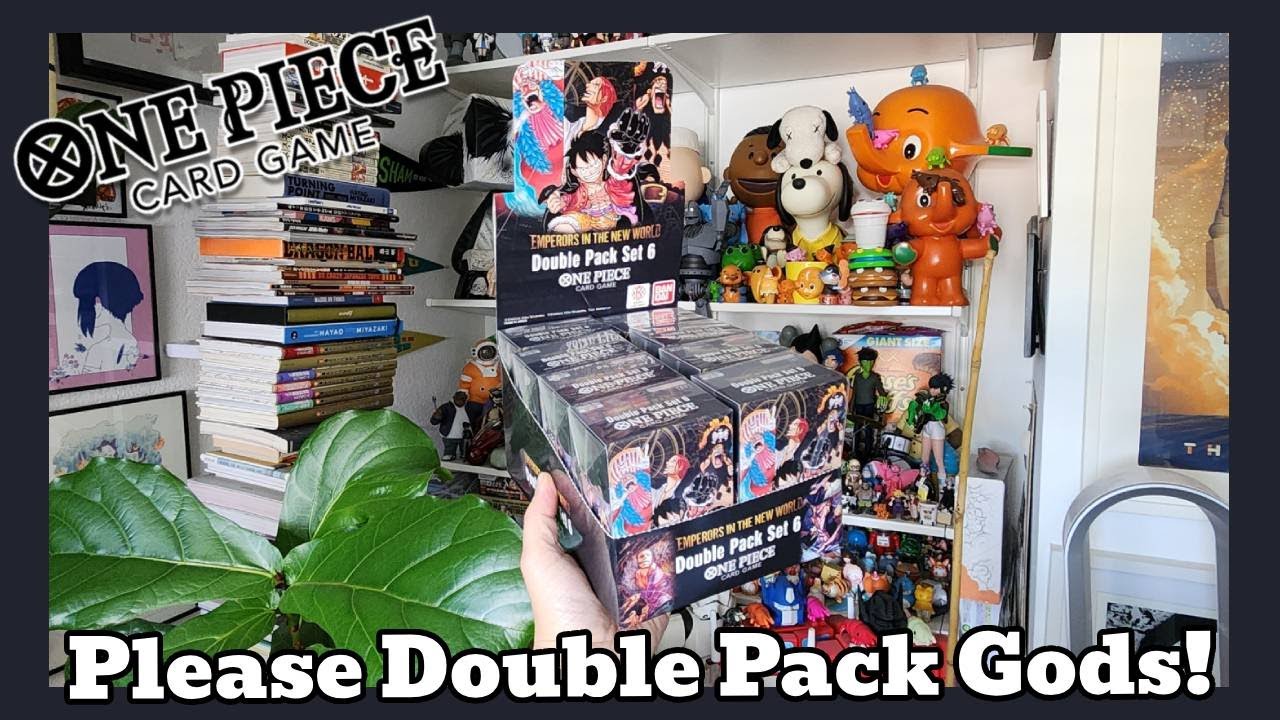 One Piece Card Game - OP 09 Double-Pack Display Opening! - YouTube
