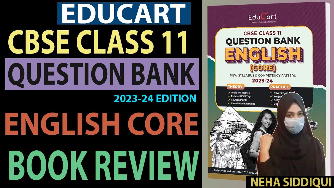 Educart CBSE Class 11 Question Bank ENGLISH CORE (For 2024 Exam) Exam ...