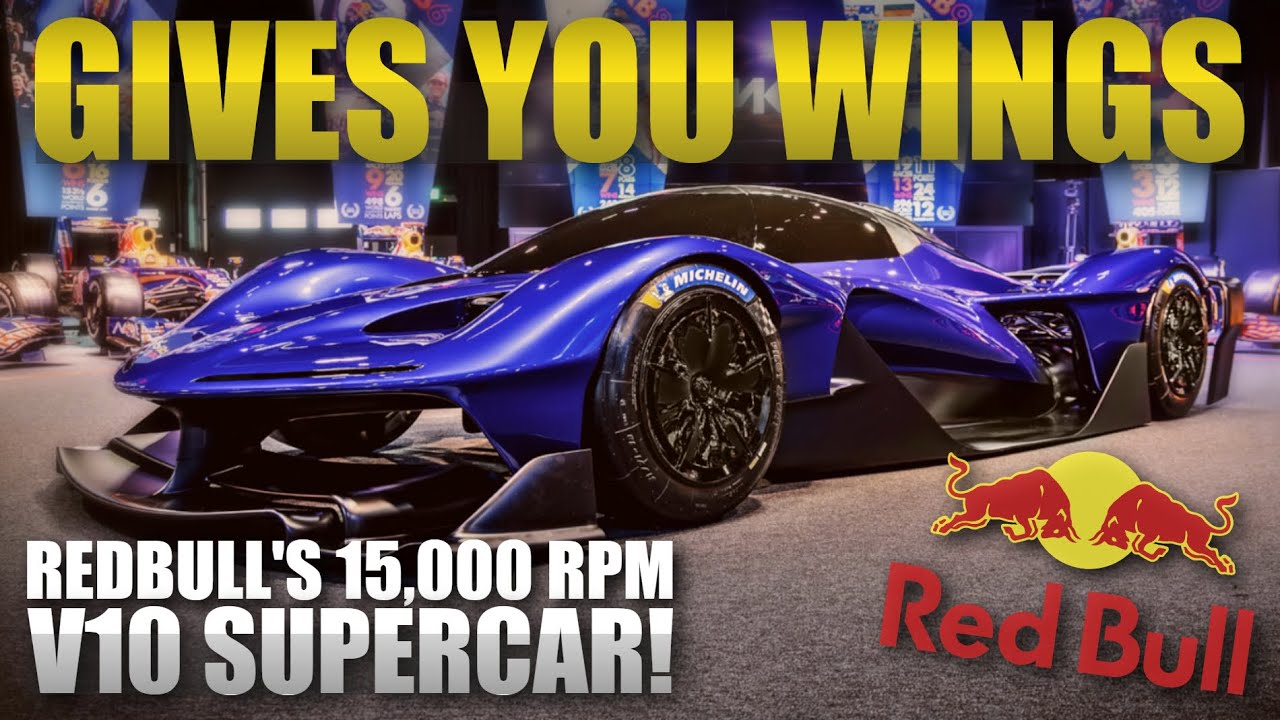 REDBULL's 15,000 RPM V10 Supercar! | RedBull RB17 | 1200 BHP Cosworth ...