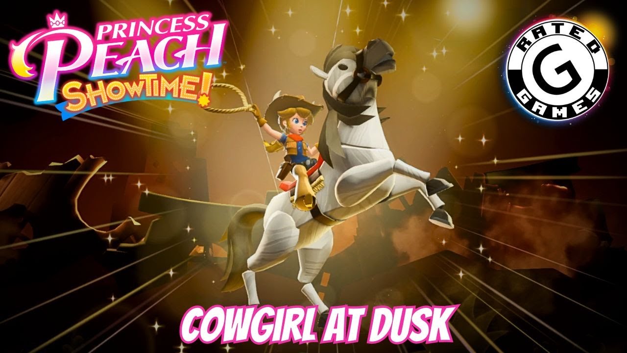 Cowgirl at Dusk 🤠 (Cowgirl Peach) Princess Peach Showtime! - YouTube