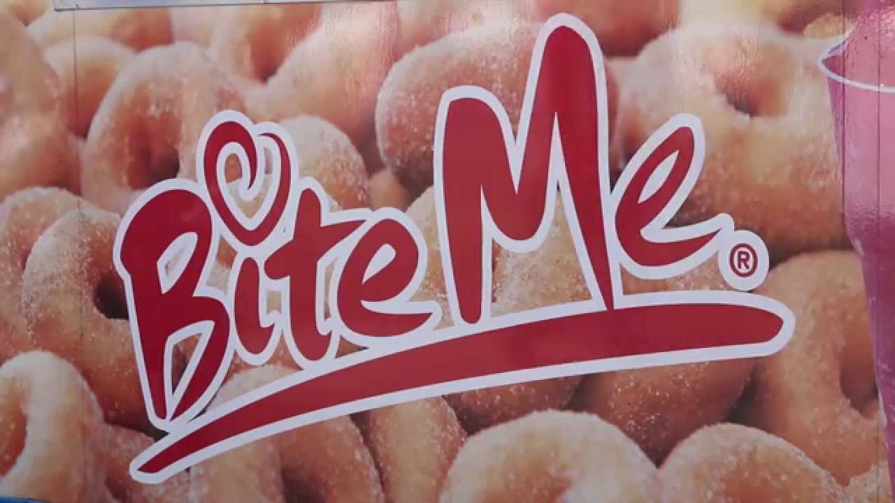 Bite Me Mini Donuts - YouTube