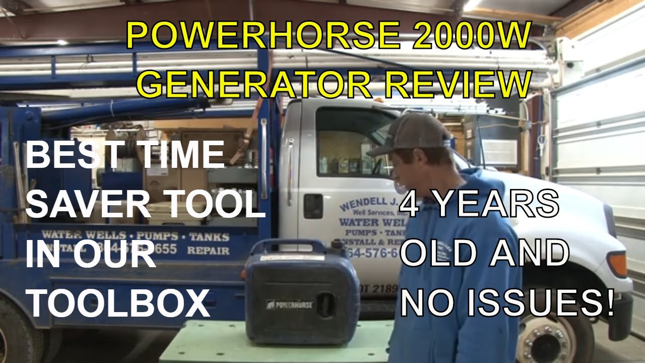 Powerhorse 2000 Generator Review After 4 Years: Why This Tool gets used ...