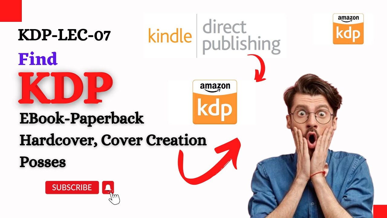 How to Create EBook-Paperback Hardcover, Cover Creation Prosses || Amazon Kindle Direct ...