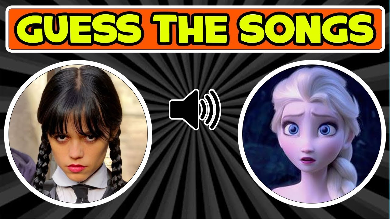 Guess the Disney Song & Wednesday |Guess The Real DISNEY Princess ...