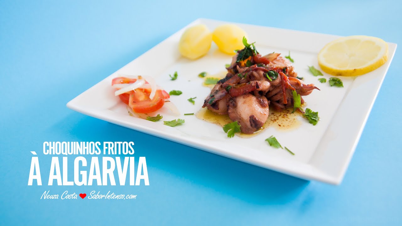 Choquinhos Fritos à Algarvia - YouTube