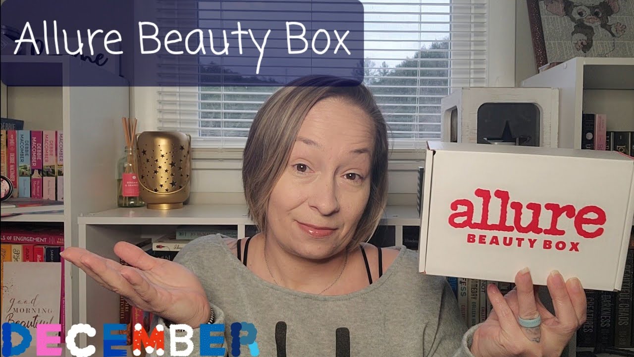 Allure Beauty Box Unboxing for December • Plus a try on # ...