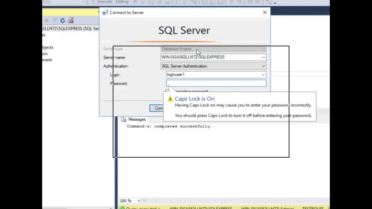 Impersonating users in MICROSOFT SQL SERVER 2016 - YouTube