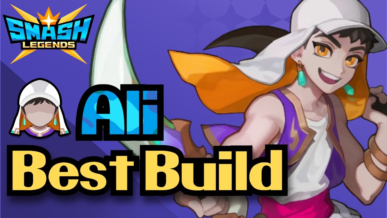 Smash Legends: Best build for Ali - YouTube