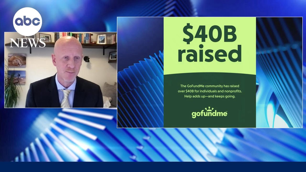 GoFundMe marks fundraising milestone, launches new tool - YouTube