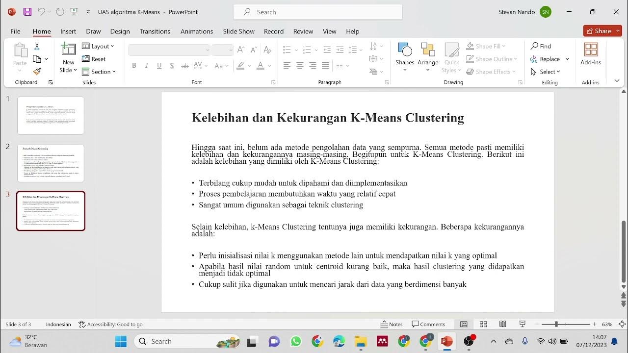 Big Data Analytics: K-Means, Informatika SCU - YouTube