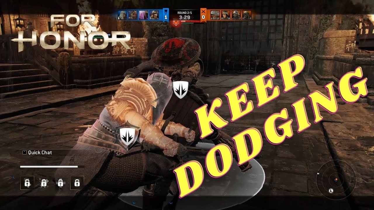FOR HONOR - MORE DODGE ATTACKS PLEASE!! - YouTube