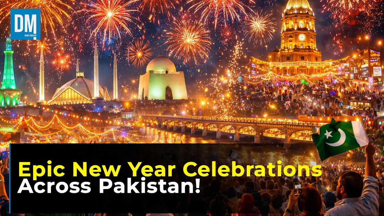 Pakistan New Year 2026 Celebrations! | Sky 522 | DM News English - YouTube