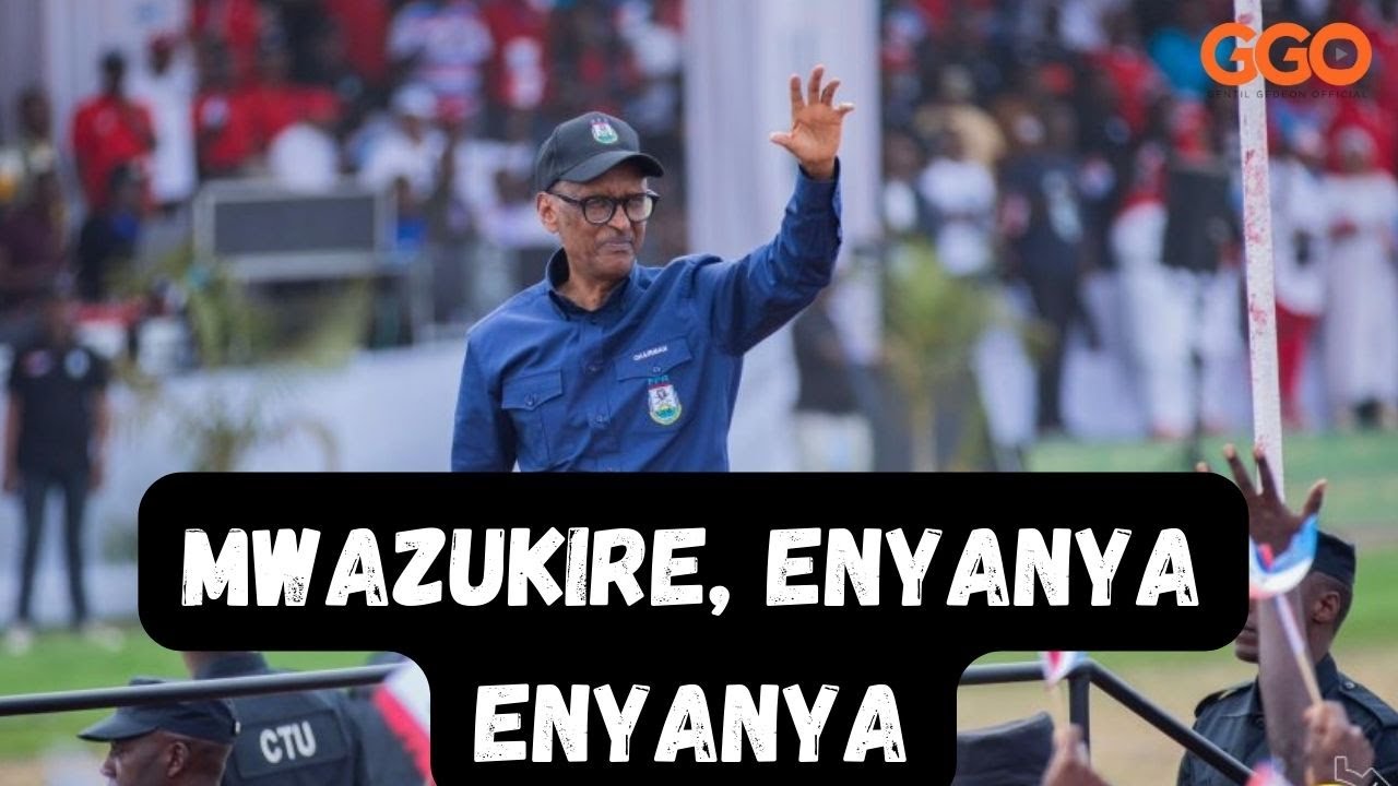 Pres. KAGAME MU RURIMI RWO KU NKOMBO| Mwazukire, Enyanya Enyanya ...