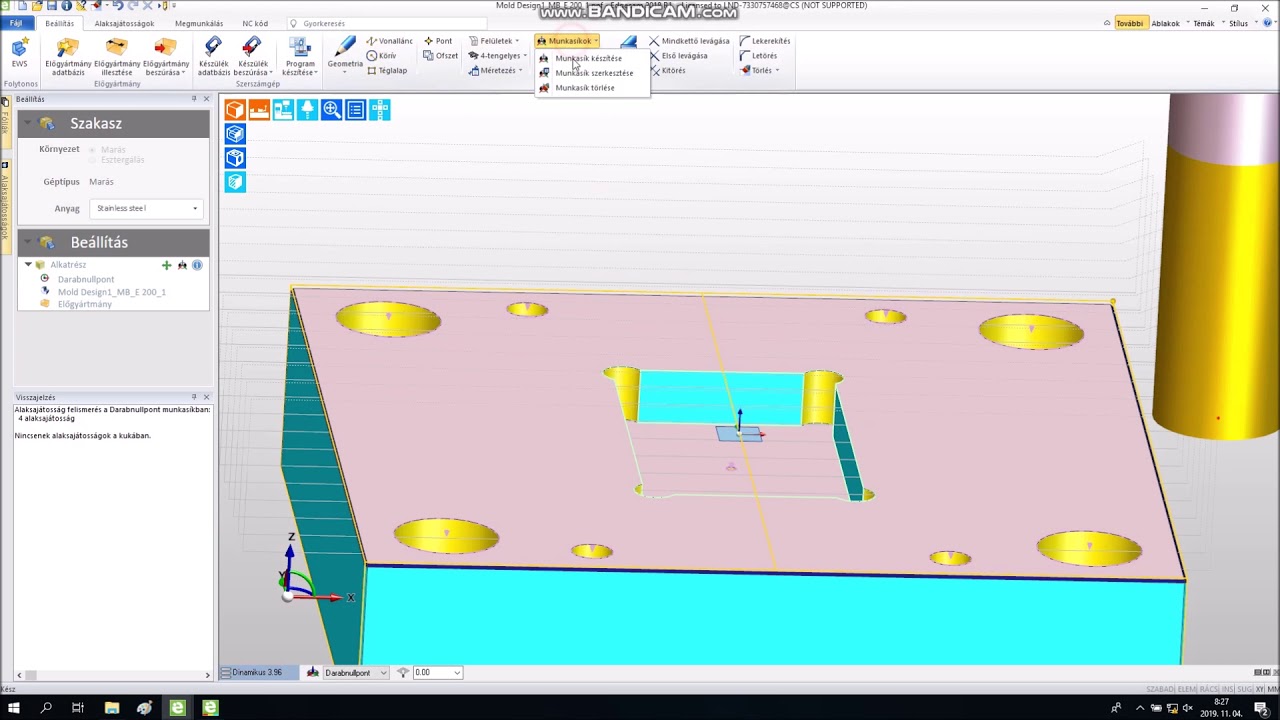 Edgecam tutorial 2 - YouTube