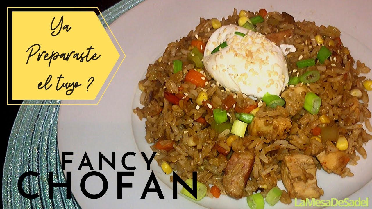 Como hacer Arroz Chino| Chofán Dominicano |Fancy Chinese Rice - YouTube