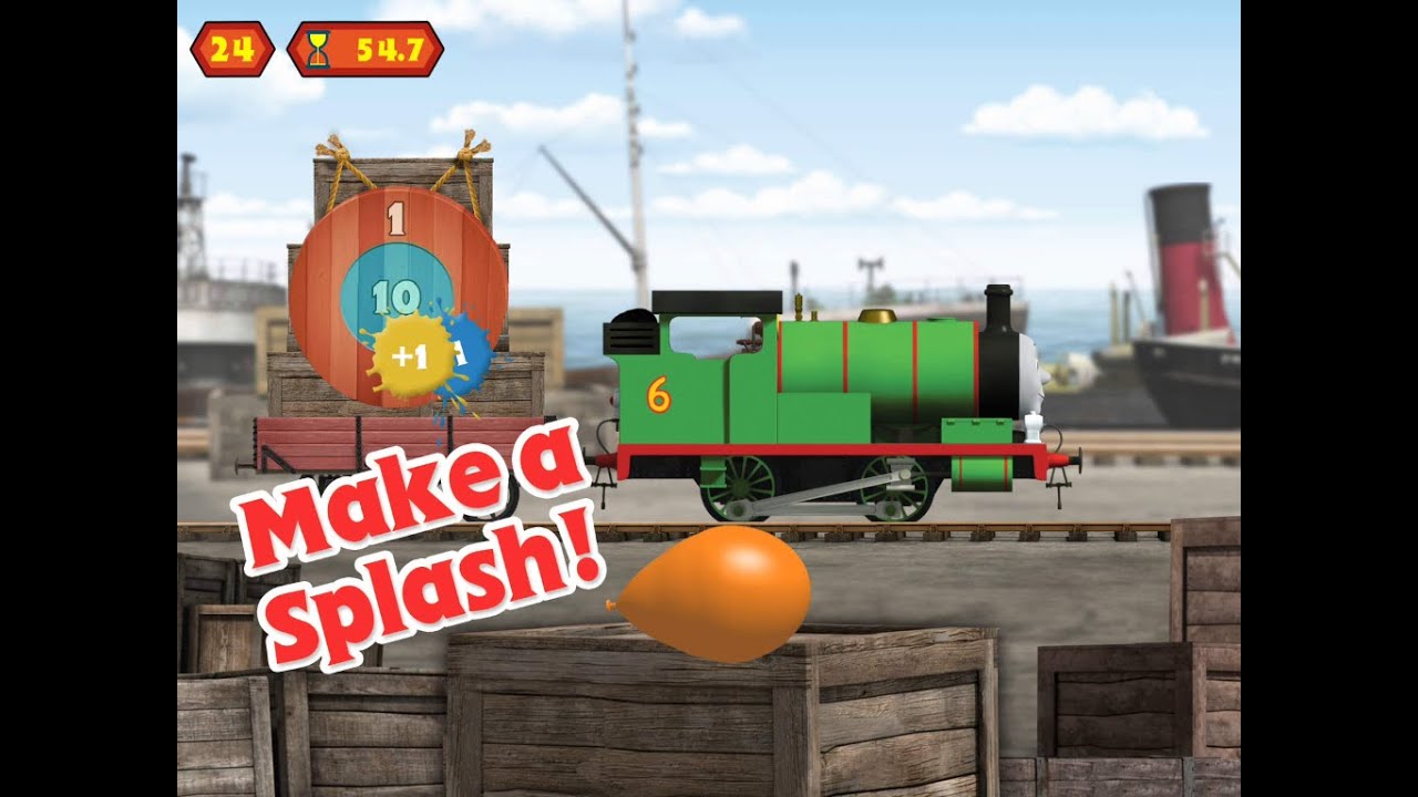 Thomas and friend game Balloon Burst - YouTube