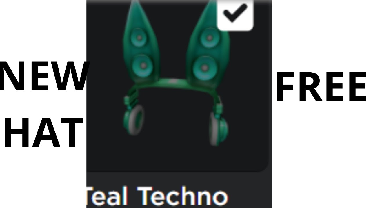 Roblox new hat (Promo Code) Free - YouTube