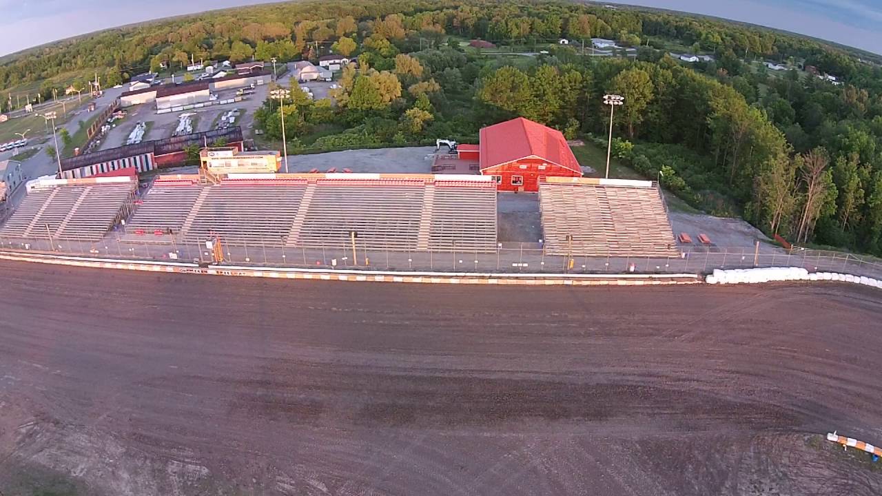 Arial view of Ohsweken Speedway June 16 - YouTube