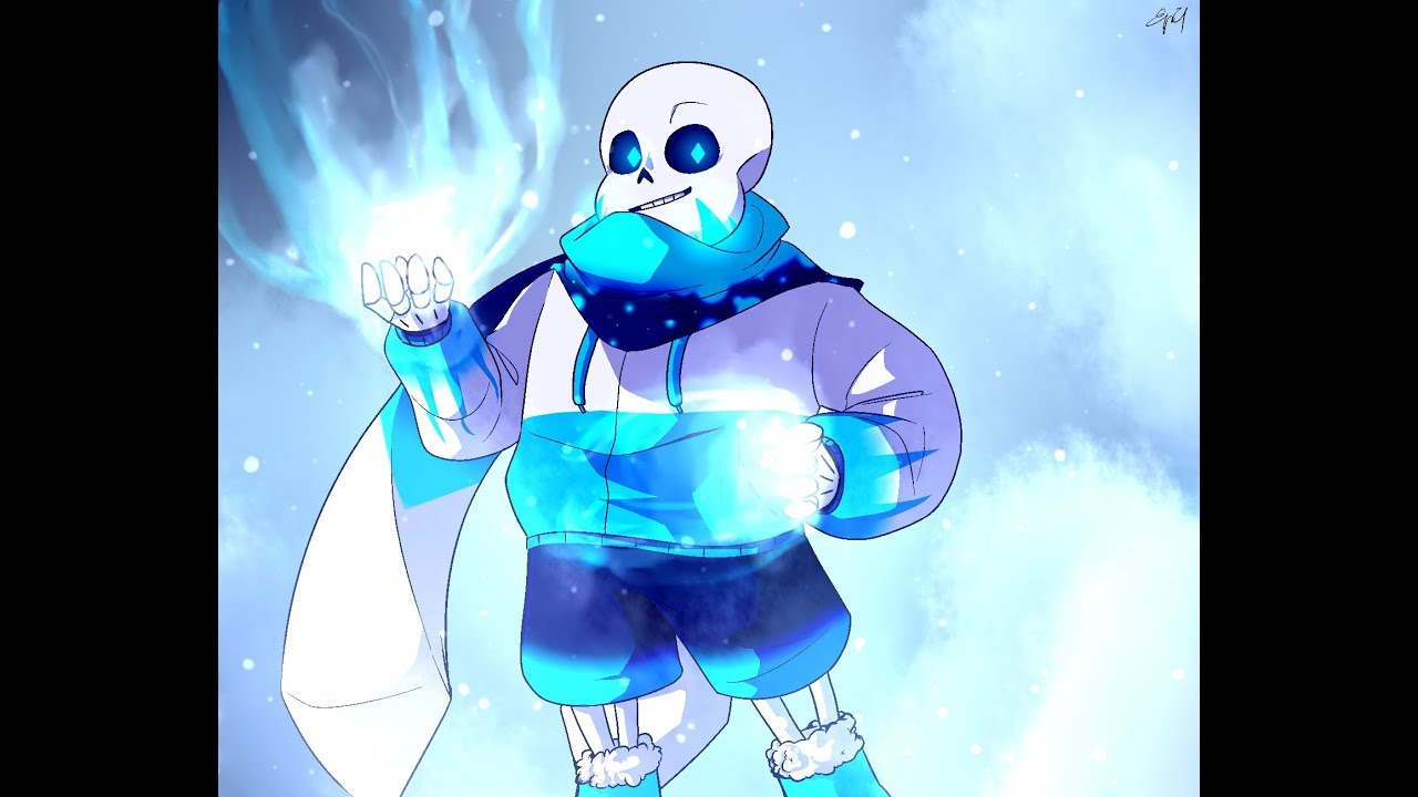 SPEEDPAINT - 아이스 샌즈 그리기 / ice sans drawing - YouTube