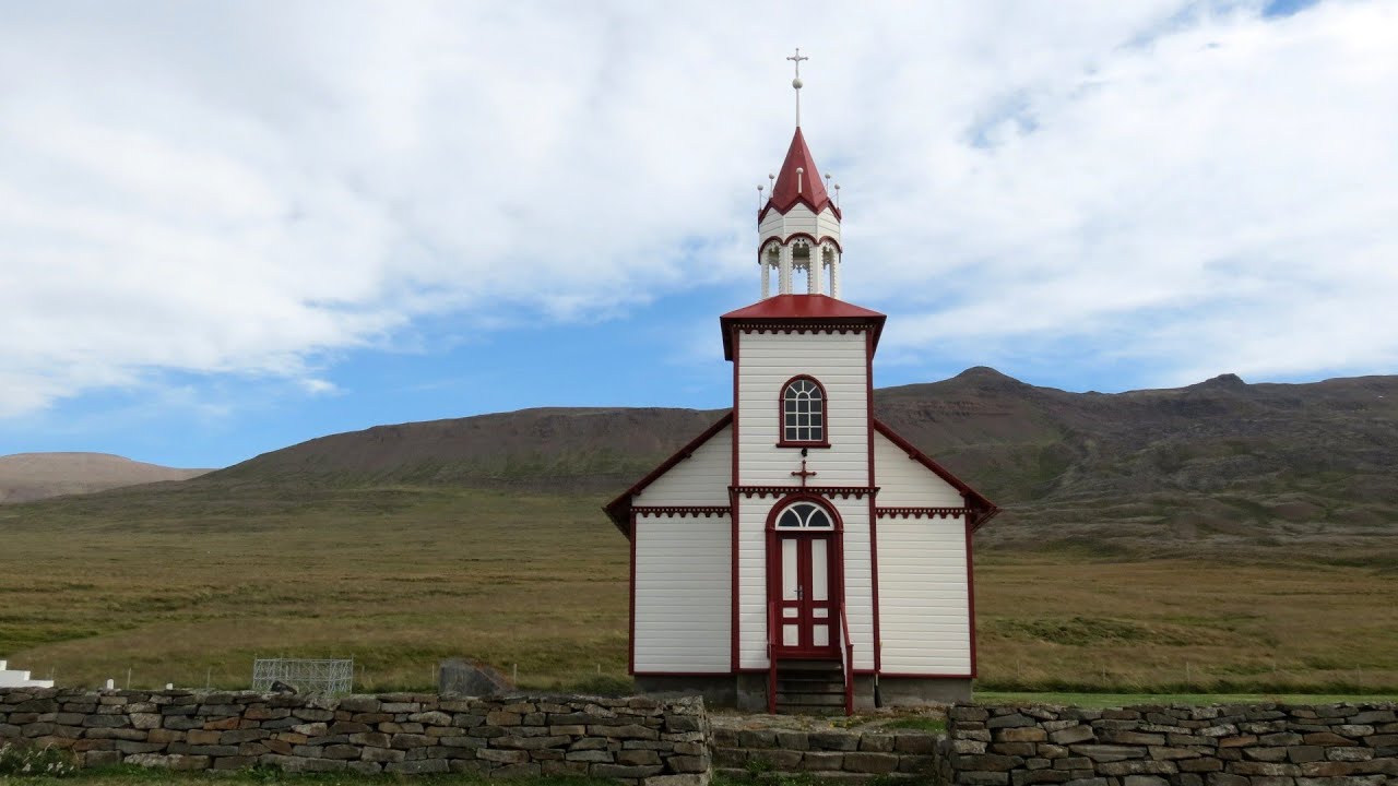 ÉGLISE HOFSSTAÐAKIRKJA - ROUTE 76 - ISLANDE - YouTube