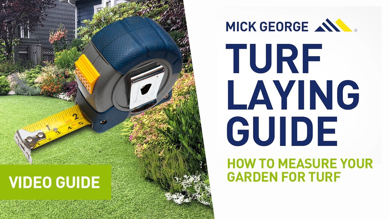 How to measure turf - YouTube