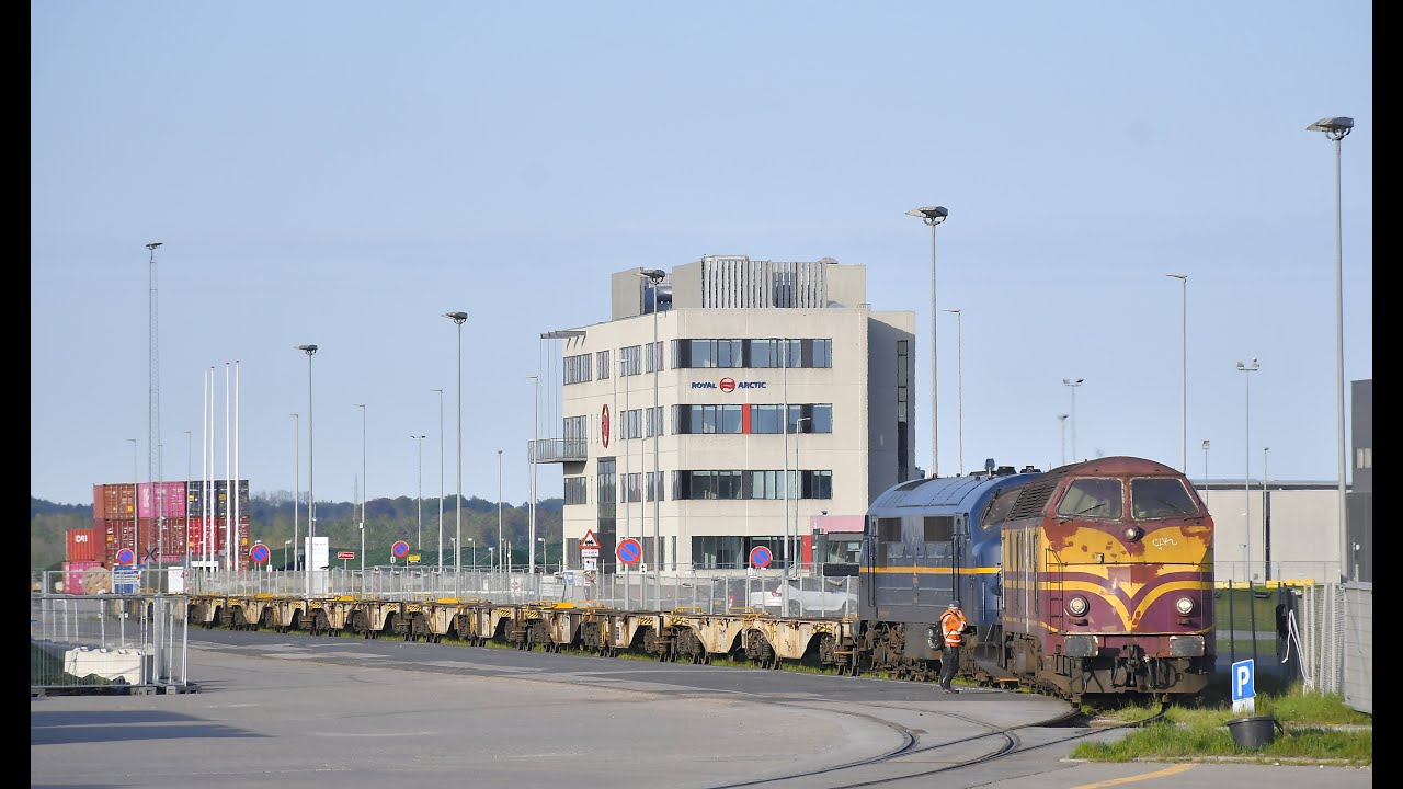 Viking Rail til Aalborg Øst 2024. - YouTube