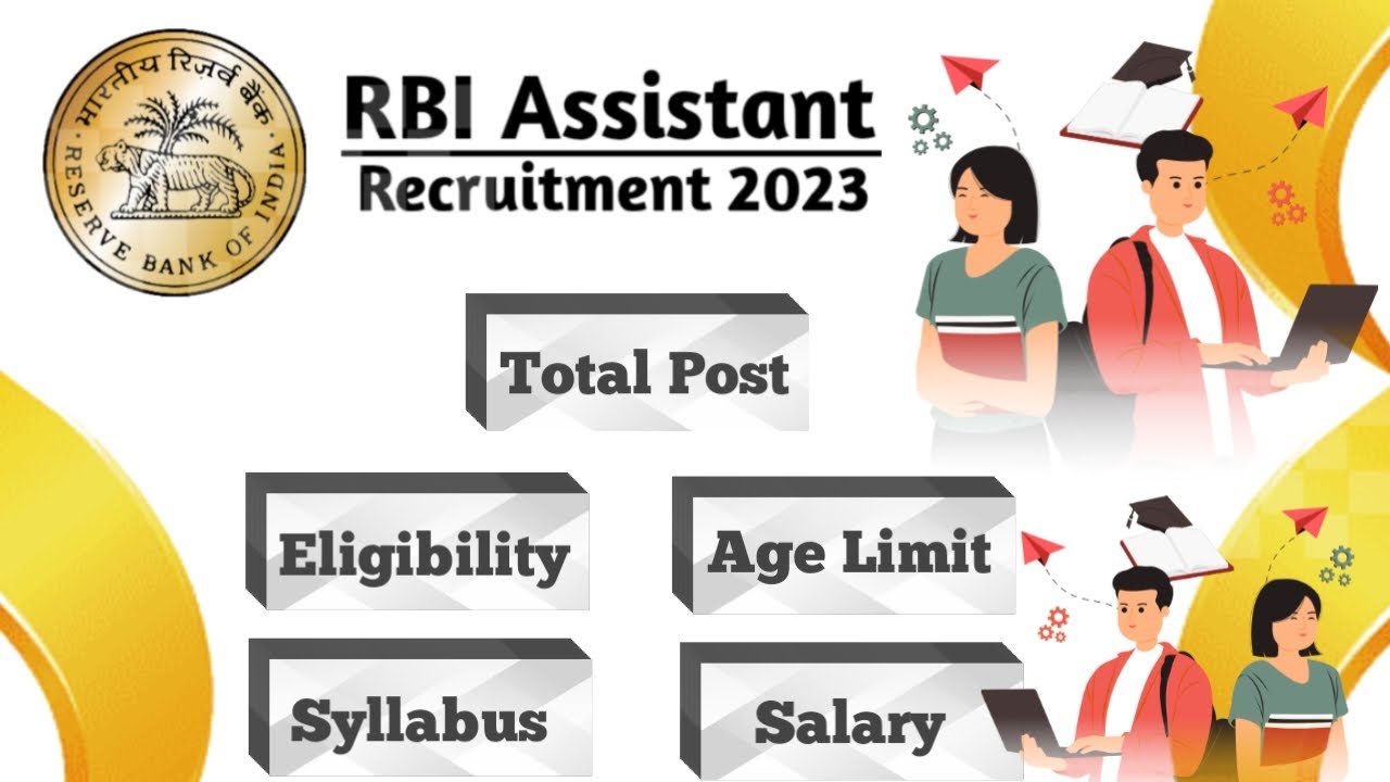 RBI ASSISTANT NOTIFICATION 2023 | RBI ASSISTANT vacancy | Qualification ...