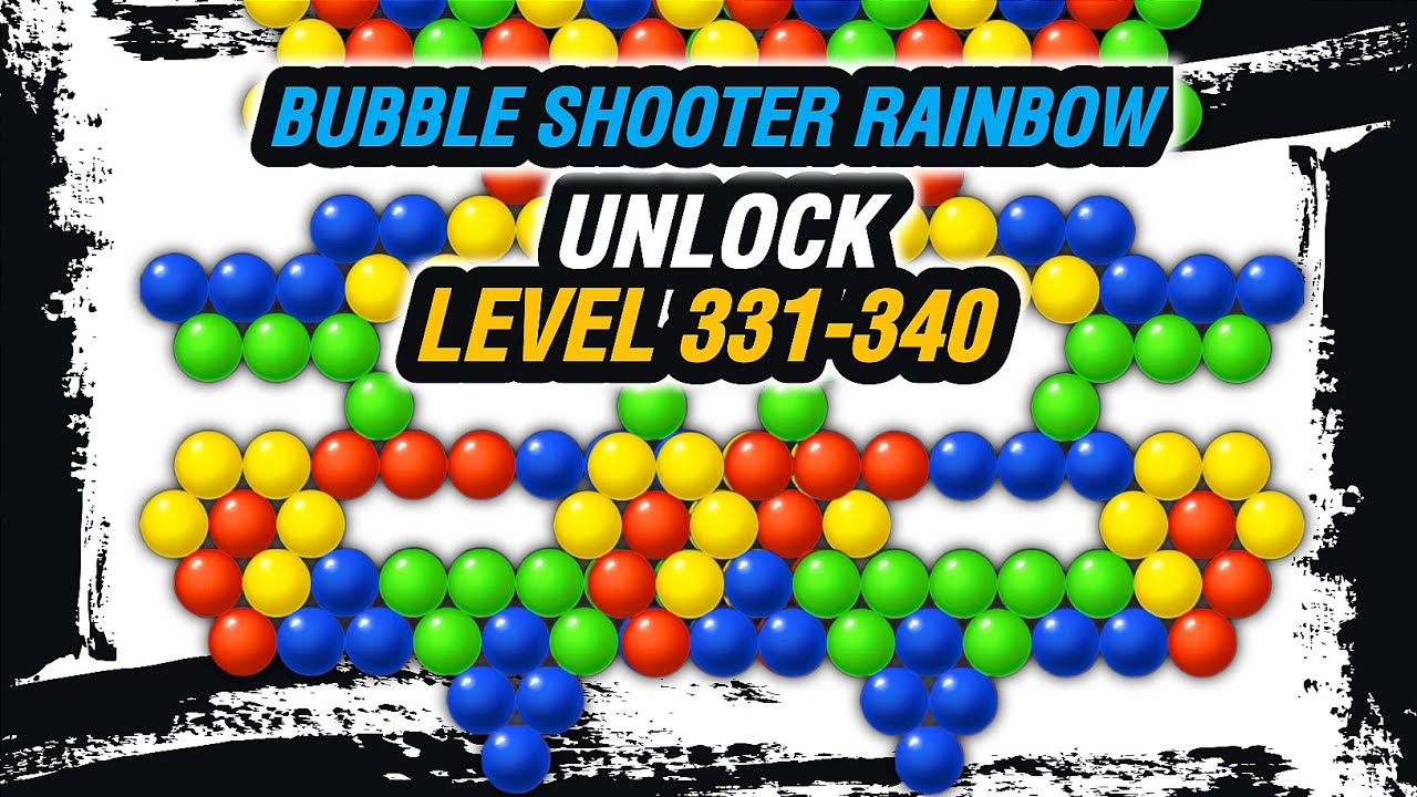 🔴🔵🟢BUBBLE SHOOTER RAINBOW FUN GAMES! || LEVEL 331-340 || REAL 💰💰🪙🪙 ...