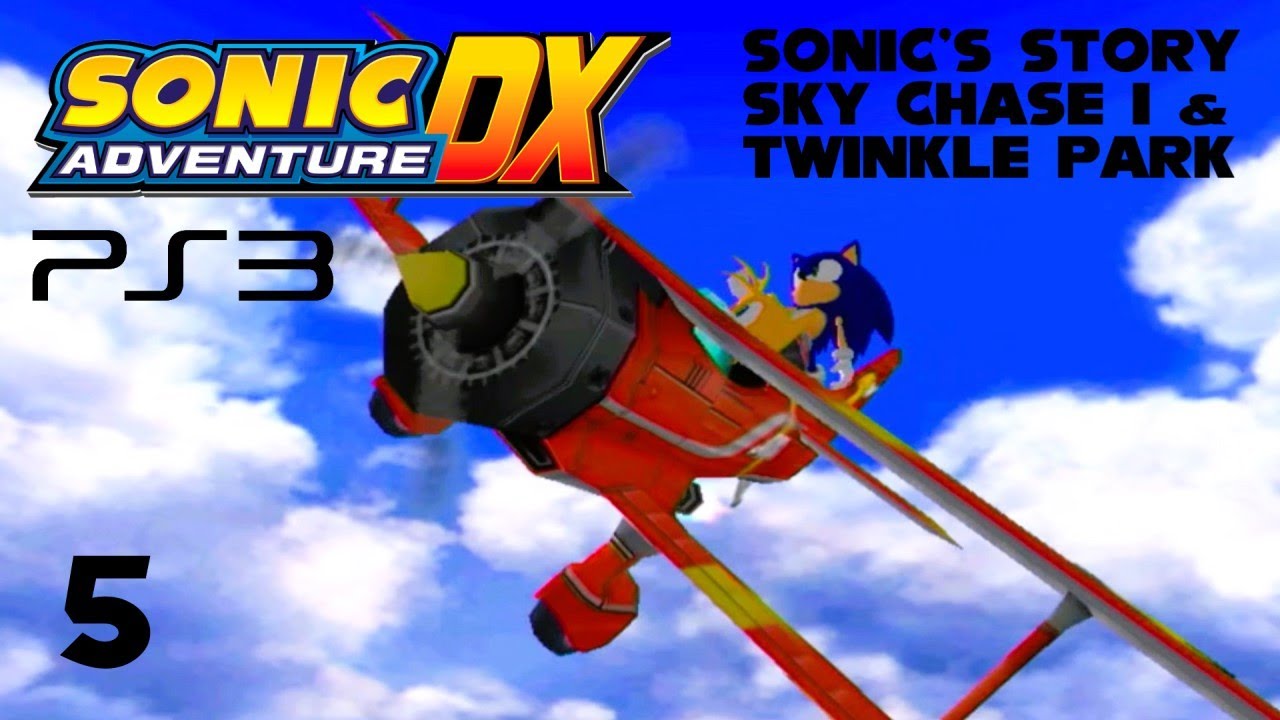 Sonic Adventure DX (PS3) - Walkthrough Part 5: Sonic's Story - Sky ...
