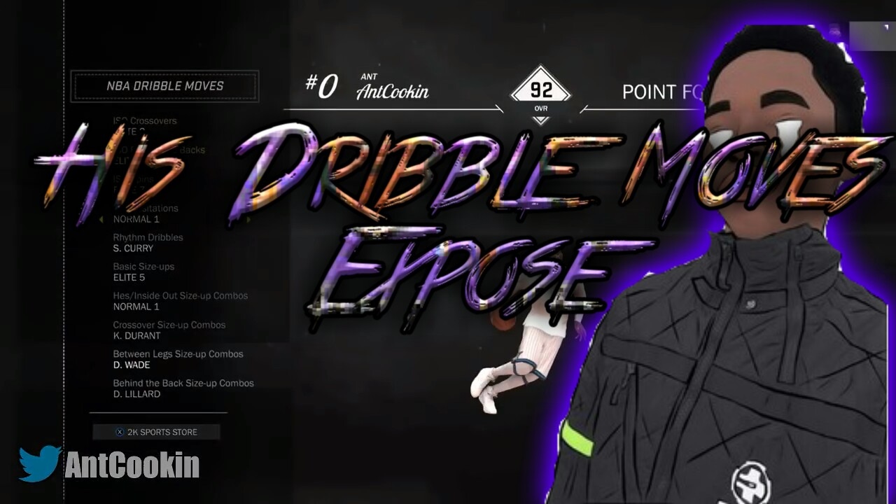 AntCookin DRIBBLE MOVES EXPOSE!!! MUST WATCH - YouTube