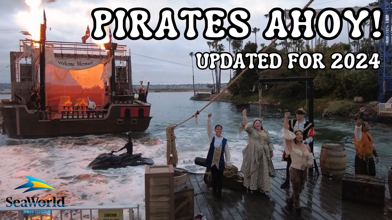PIRATES AHOY! THE BATTLE FOR MERMAID COVE | NEW WATER STUNT SHOW at ...