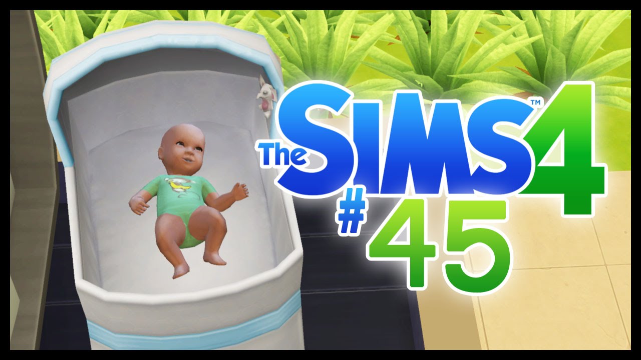 NEW BABY! - The Sims 4 - EP45 - YouTube